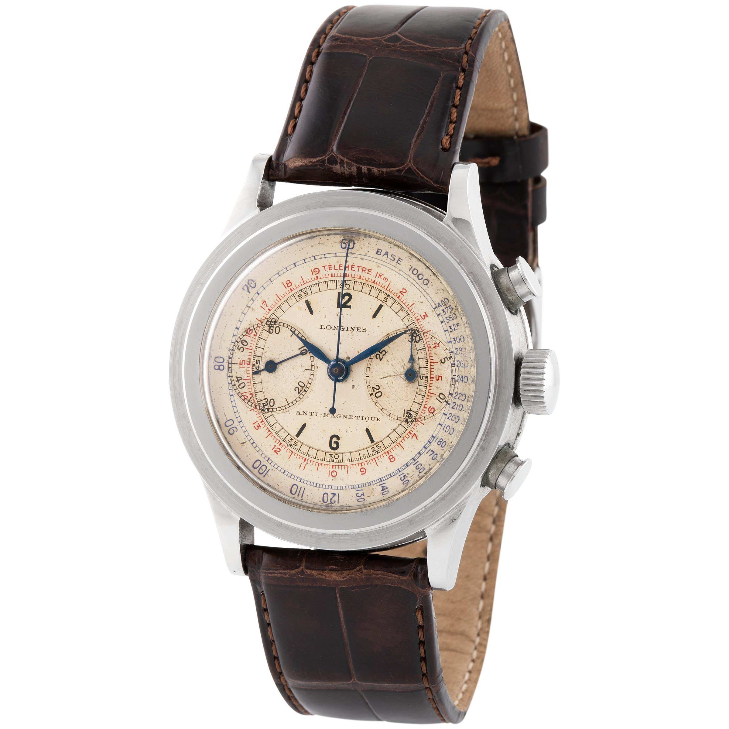 Longines Flyback Chronograph 4270 Stainless steel Silver Longines Flyback Chronograph 4270 Stainless steel Silver